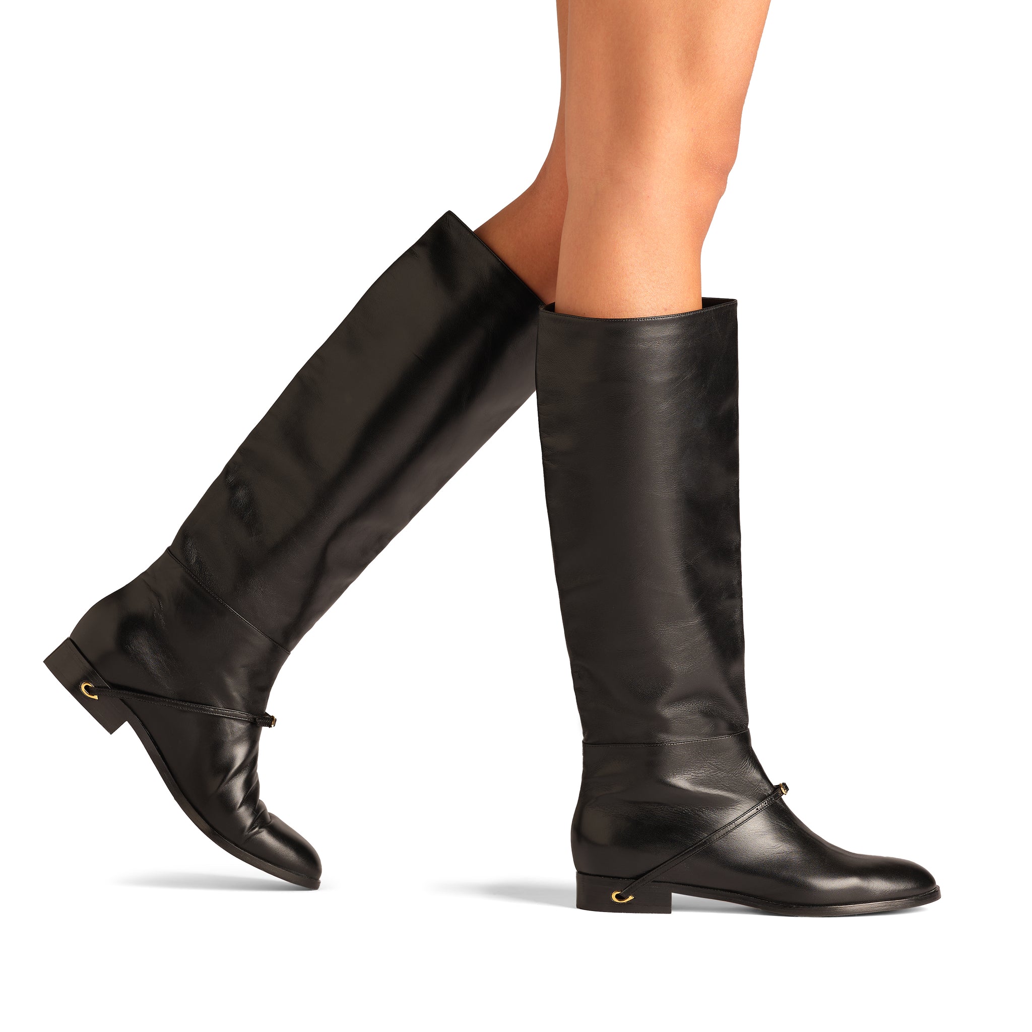 THIERRY FLAT BOOT – Jennifer Chamandi - British Luxury Footwear